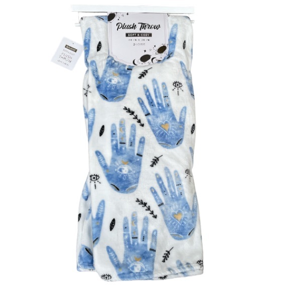 Envogue | Bedding | Palmistry Oversized Super Soft Cozy Throw Blanket 6 ...